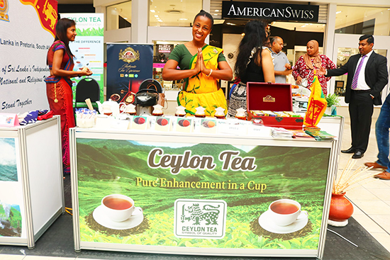 Ceylon Tea demonstration at the Brooklyn mall, Pretoria, South Africa ...
