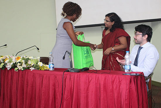 Ms. Joyce Maina, Director of the European Specialty Tea Association and ...