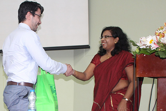 Ms. Joyce Maina, Director of the European Specialty Tea Association and ...